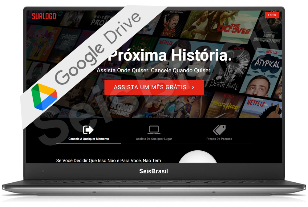 Script de Filmes Online Administrável em PHP - Baixa Tudo Já