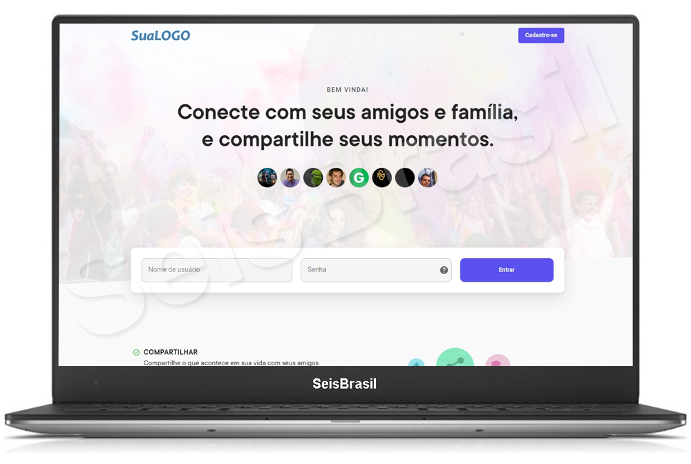 Script Rede Social em PHP Administrável | 1 Milhao de Scripts